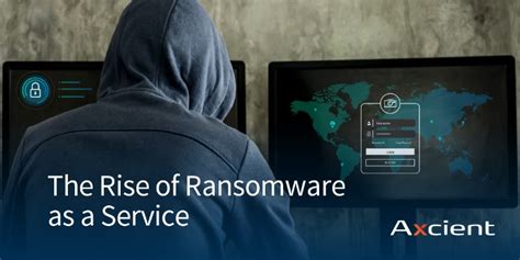 Axcient On Linkedin The Rise Of Ransomware As A Service Axcient Blog