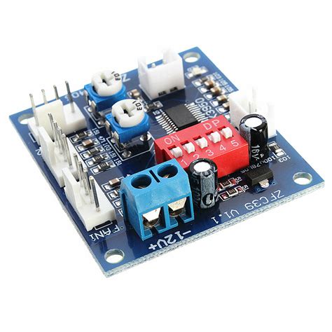 DC V Four Wire Thermostat PWM PC CPU Fan Temperature Control Speed Controller Module