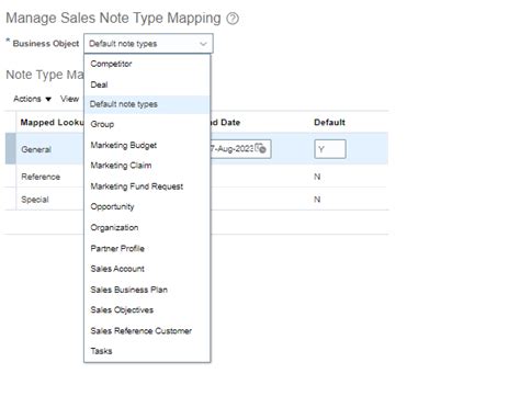 How Do I Add A New Value List In The Standard Business Object Lov