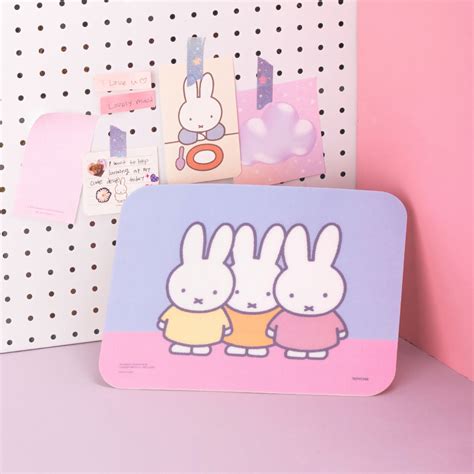 Miffy Mouse Pad Shopping Around The World With Goodsnjoy