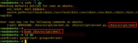 linux privilege escalation using sudo rights hacking articles