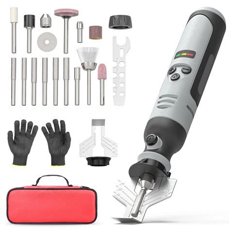 Cordless Chainsaw Sharpener Electric Handheld Chainsaw Sharpening Kit High Speed Chainsaw