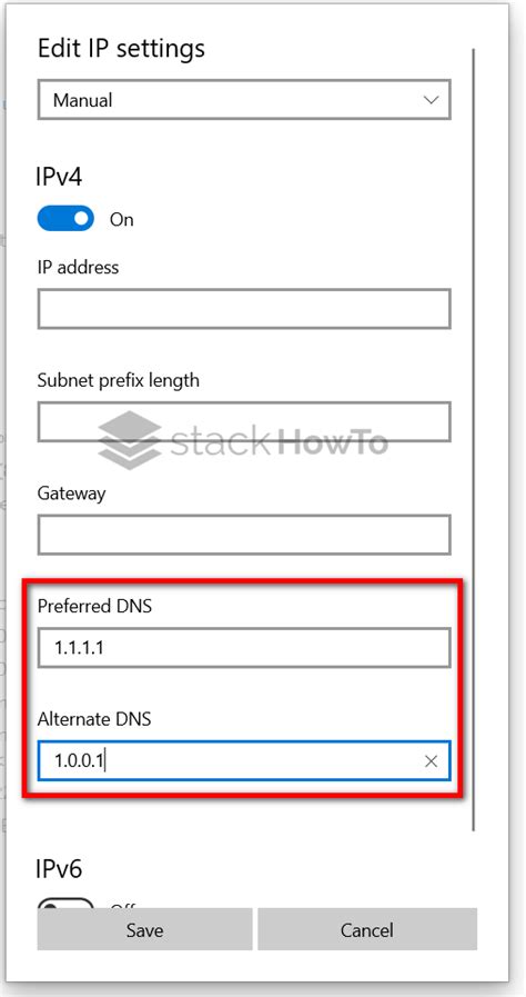 How To Change DNS Server In Windows StackHowTo