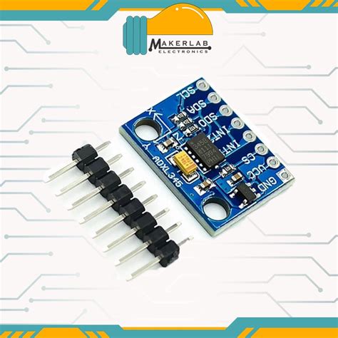 unsoldered gy 291 adxl345 digital three axis acceleration of gravity