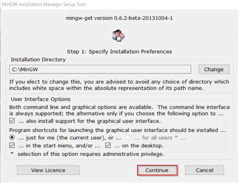 how to configure c c mingw compiler and how to set path
