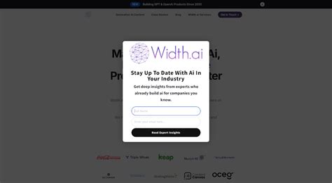 Widthai Ai And Machine Learning Consulting For Business Growth
