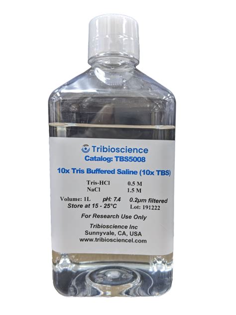Tris-Buffered Saline (TBS-10x) | TBS5024