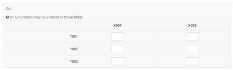 Numbers Array Set Width For All Columns Limesurvey Forums