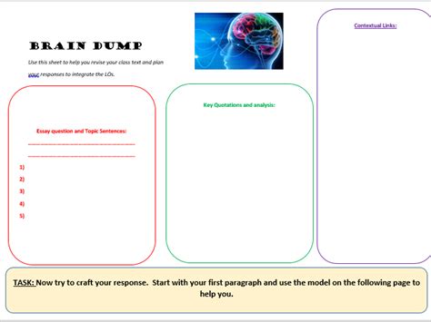 Revision Booklet English Literature Edexcel Igcse Teaching Resources