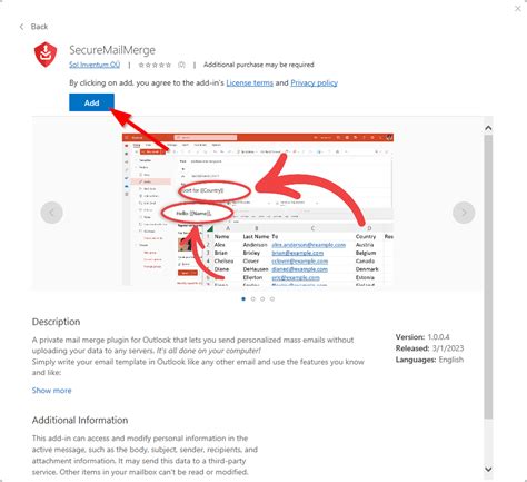Installing The Securemailmerge Add In For Outlook
