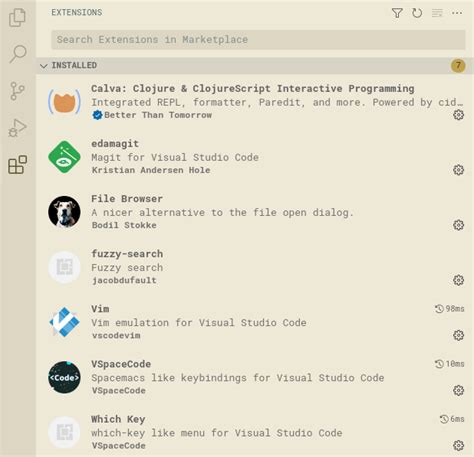 Install Practicalli Vspacecode
