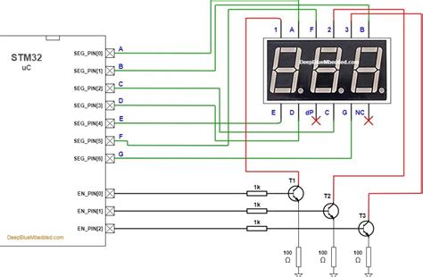 Подключение 7 сегментного ARM 32bit Форум ELECTRONIX