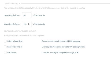 Manage Extra Fields On A Shipment Streamliner Support