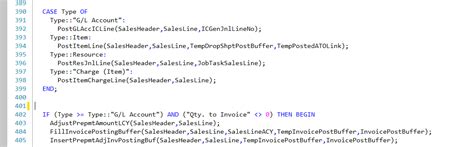 Eventrequest Salespostcodeunital Codeunit 80 Sales Post · Issue 7288 · Microsoft