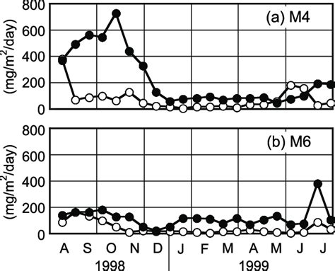 Seasonal Variations In The Total Mass Flux Of Sinking Particles