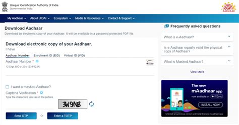 Aadhaar Card Download By Name With Simple Steps UIDAI Aadhaar