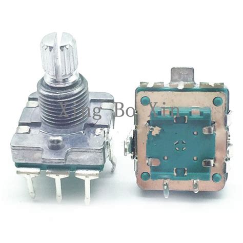 360 Degree Rotary Encoder Switch Ec16 Encoder Audio Coding 5pin Handle