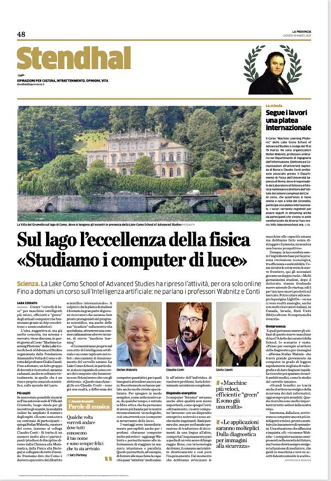 Press Release On The Machine Learning Photonics 2021 School Website