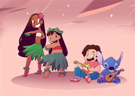 Lilo And Universe By Https Deviantart Com Manga51 On DeviantArt Steven Universe