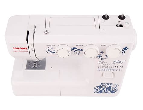Электромеханическая швейная машина Janome 1547 — Швейные машины Janome ...