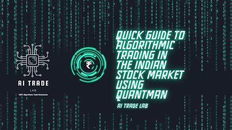 Quick Guide To Algorithmic Trading In The Indian Stock Market YouTube