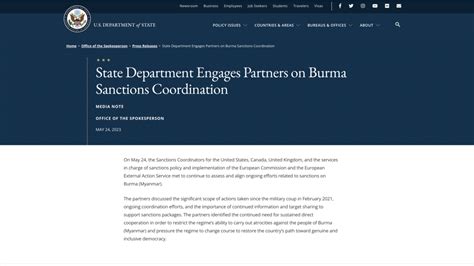 မြန်မာ့အရေးဒဏ်ခတ်မှု ကန်နဲ့မဟာမိတ်တွေ သုံးသပ်