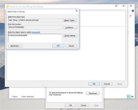 Restore The TrustedInstaller Ownership In Windows 10