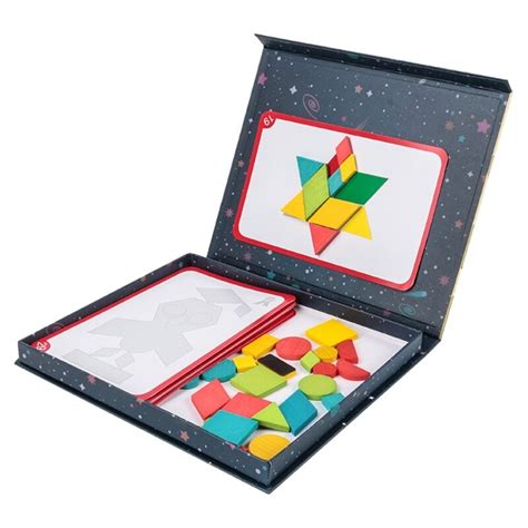 유치원 도로 여행 게임을 위한 어린이 Tangram 자기 어린이 교육 장난감 수수께끼 And 마술 입방체