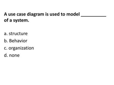 Ooad Quiz Ppt
