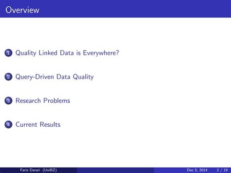 Query Driven Management Of Linked Data Quality Ppt Free Download
