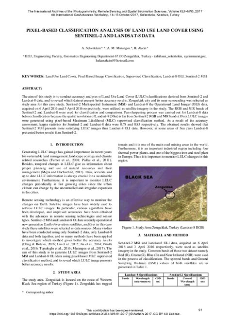 Pdf Pixel Based Classification Analysis Of Land Use Land Cover Using