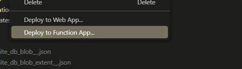 Deploy To Function App Script Failed On Intermediate Valueparsedbody