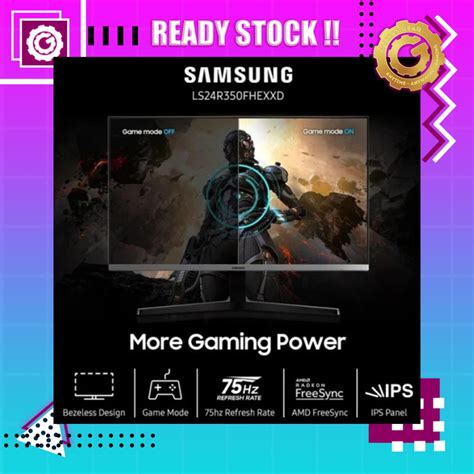 Jual Samsung Ls R Inch Full Hd Hz Bezel Less Ips Gaming Monitor Shopee Indonesia