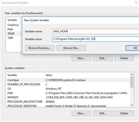 Cómo configurar JAVA HOME en Windows