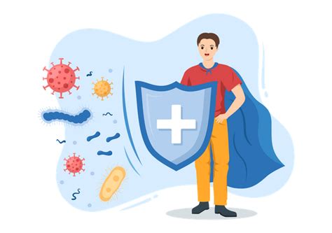 Best Immunology Protection System Illustration Download In Png And Vector