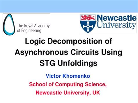 Ppt Logic Decomposition Of Asynchronous Circuits Using Stg Unfoldings Powerpoint Presentation