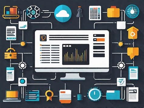 Premium Photo Increasing Productivity With Software Solutions