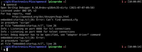 Develop and Debug Raspberry Pi Pico on macOS Big Sur André Jacobs