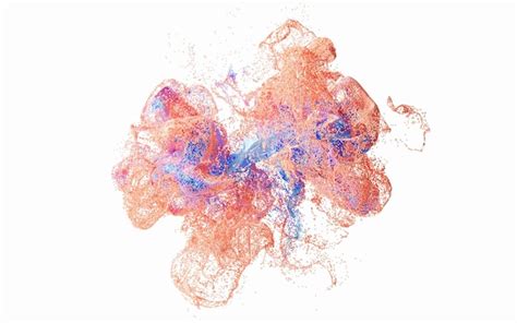 Premium Photo Abstract Wave Particles Pattern 3d Rendering