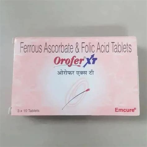 Orofer Xt Tablet At ₹ 189 Stripe Ferrous Ascorbate In Nagpur Id