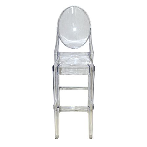 Ghost Clear Stool The Lounge