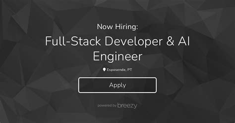 Full Stack Developer And Ai Engineer At Prozis