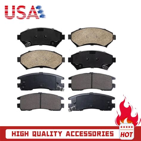 Front And Rear Ceramic Brake Pads Fit Century Regal Impala Grand Prix