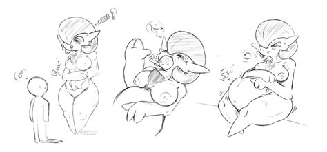 Rule 34 Absurd Res Anthro Badartist Belly Big Belly Big Legs Breasts