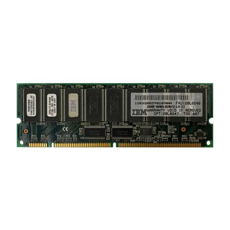 Ibm 20l0248 256mb Pc 100 Ddr Memory Module Serverworlds