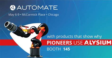 Alysium On Linkedin Automateshow Automate Automate2024 A3