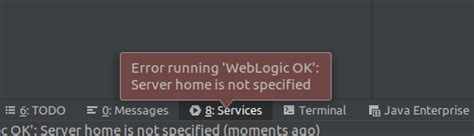 Ubuntu Trying To Add Weblogic Plugin Configuration On Intellij Stack Overflow