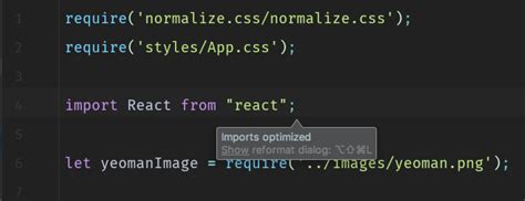 Reactjs Disable Optimizing Imports When Writing Jsx In Intellij Idea Stack Overflow
