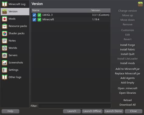 Installing And Modding Minecraft With Prism Launcher