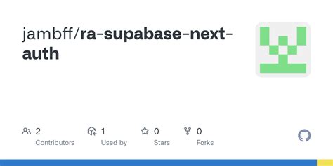 Github Jambffra Supabase Next Auth